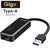 バッファロー LUA5-U3-AGTE-BK Giga対応 Type-A USB3．2(Gen1)用LANアダプター ブラック|エディオン公式通販