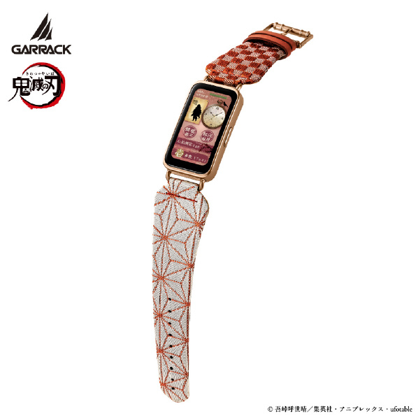 GARRACK KY002-N スマートウォッチ 竈門禰豆子モデル 鬼滅の刃コラボモデル ピンク|エディオン公式通販