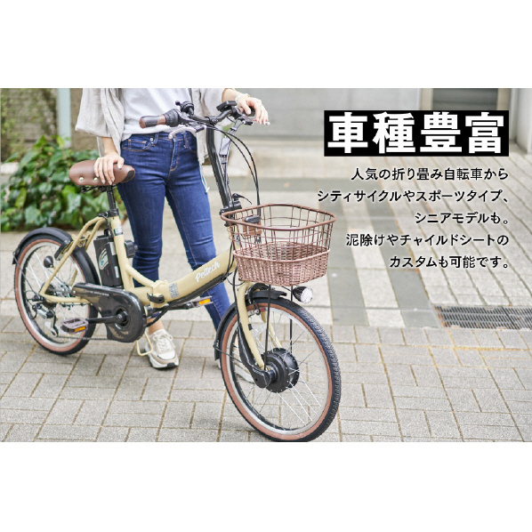 PELTECH TDH-408L-BE-8AH 24/20型電動アシスト自転車 内装3段 ベージュ|エディオン公式通販