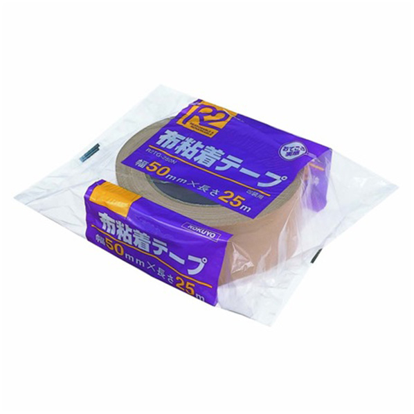 コクヨ R2TG250ﾇﾉﾈﾝﾁﾔ 布粘着テープ 50mm×25m R2TG－250N |エディオン公式通販