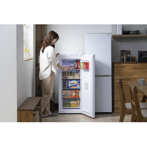 アイリスオーヤマ KUSN-12B-W 119L 前開きタイプフリーザー |エディオン公式通販