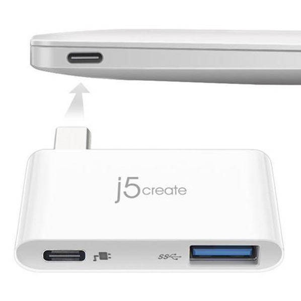 j5 create JCH349 USB Type-C to USBハブチャージングブリッジ |エディオン公式通販