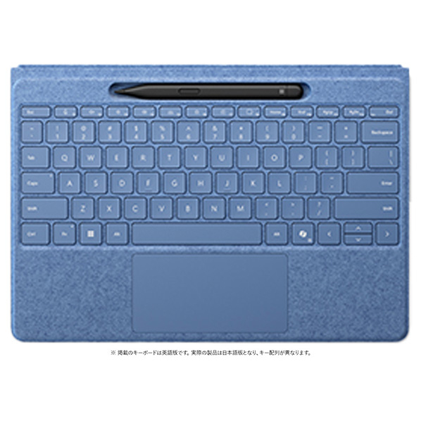 マイクロソフト 8YU-00029 スリム ペン2付き Surface Pro Flex キーボード ブライトサファイア|エディオン公式通販