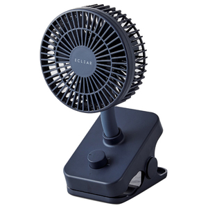 エレコム FAN-U223NV クリップファン ECLEAR flow flow ムード・ネイビー|エディオン公式通販
