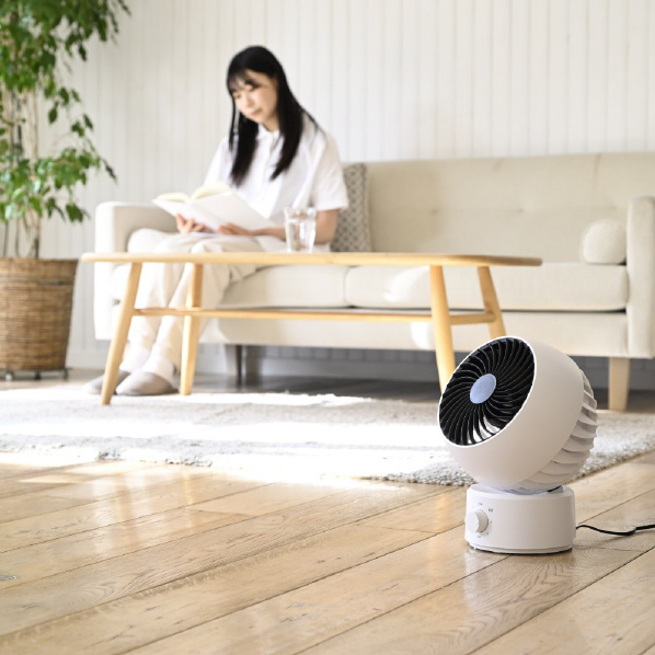 YAMAZEN EAS-FKW15E4-WB サーキュレーター e angle select ホワイトブラック|エディオン公式通販