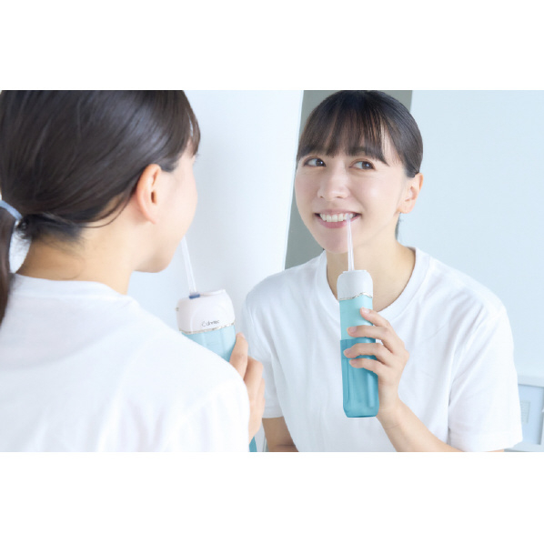 ドリテック FS-101BL 口腔洗浄器「ジェットクリーン ポータブル」 ブルー|エディオン公式通販