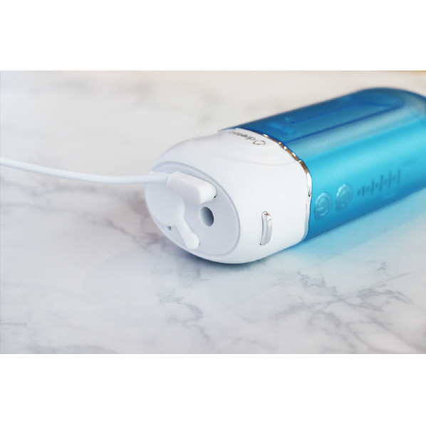 ドリテック FS-101BL 口腔洗浄器「ジェットクリーン ポータブル」 ブルー|エディオン公式通販