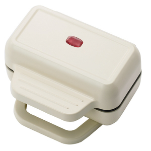 ユアサプライムス YO-HS500E(IV) パン1枚で焼けるホットサンドメーカー アイボリー|エディオン公式通販