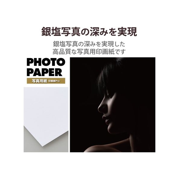 エレコム FC279PX-EJK-PROA420 写真用紙 印画紙Pro A4 20枚 |エディオン公式通販