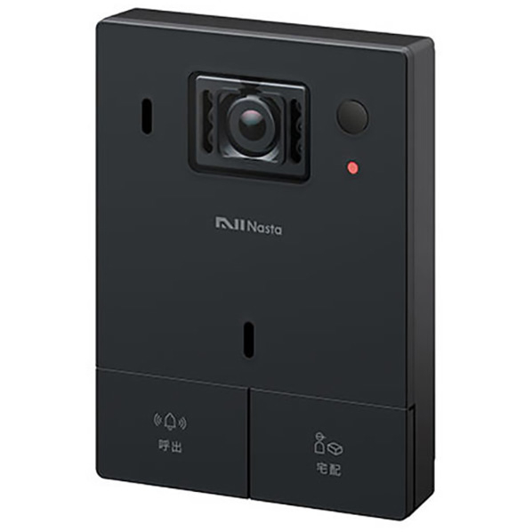 Nasta KS-DP01UT-BK 防犯カメラ機能付きテレビインターホン Nasta Interphone タブレットセット ブラック|エディオン公式通販
